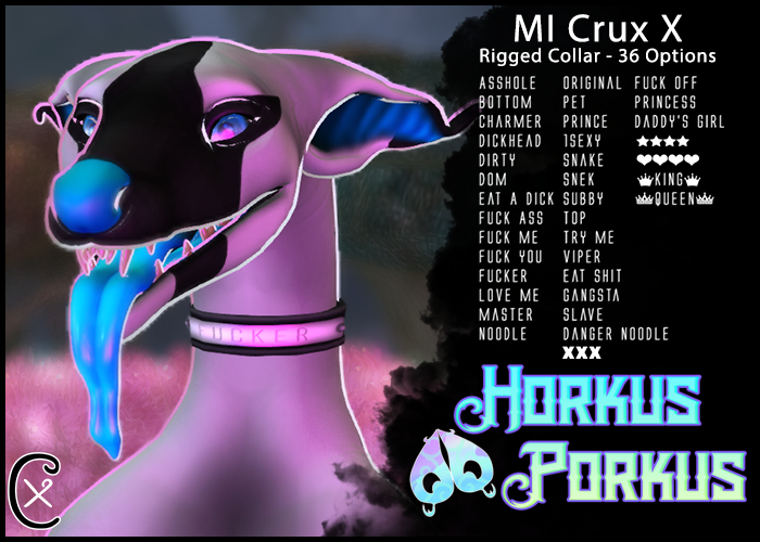 Second Life Marketplace - [HkPk] Collar for MI Crux X